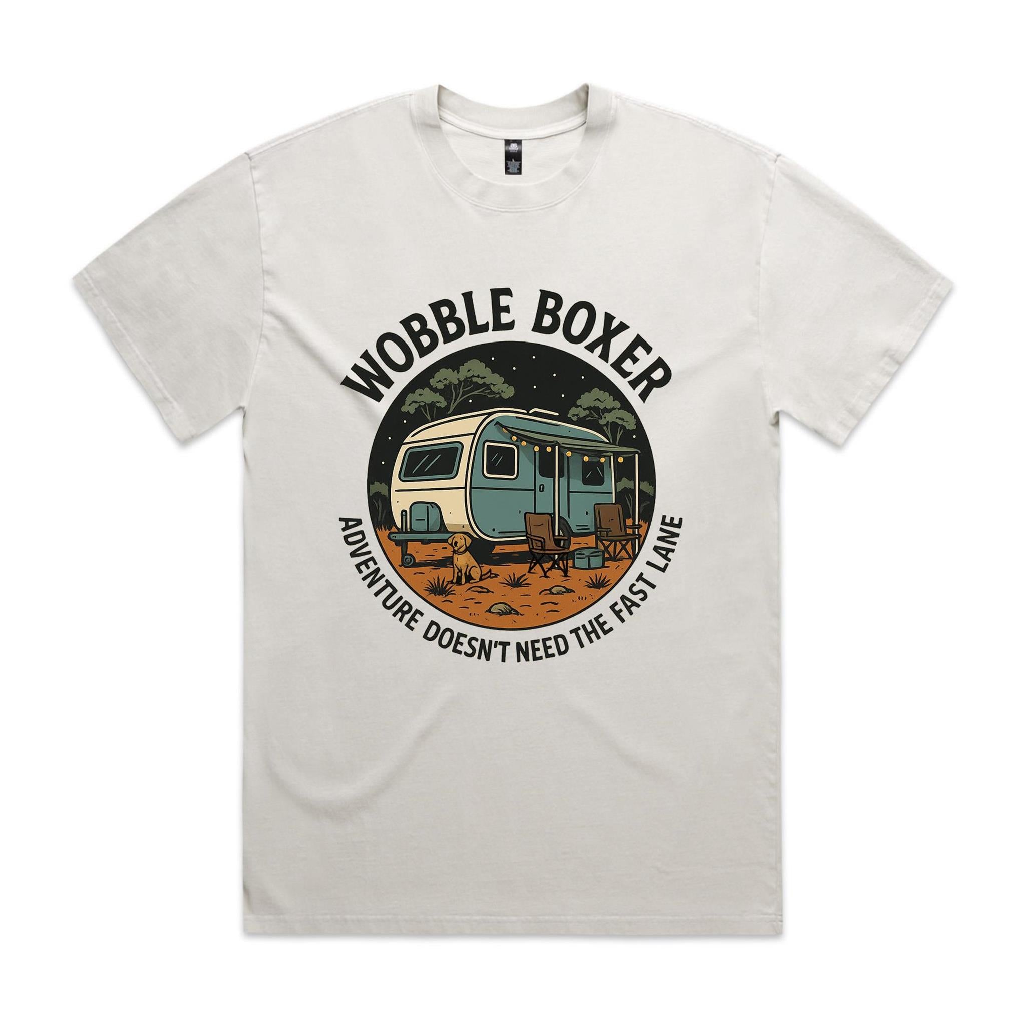 Wobblebox - Unisex Premium Faded Tee – Made on the Road